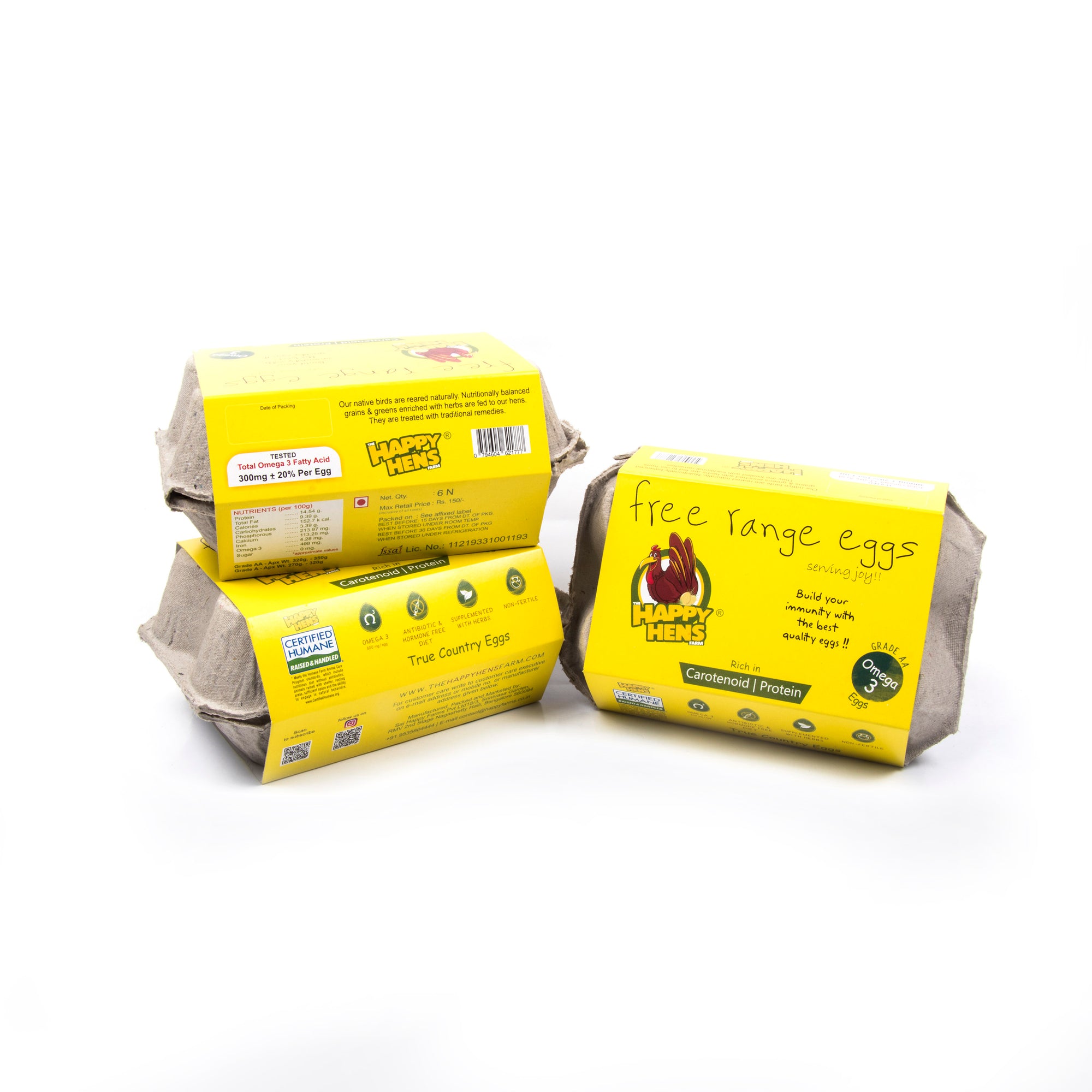 Best Free Range Eggs in India | Buy Online from Happy Hens Farm Shop
